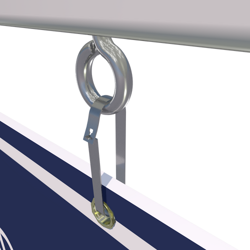 Set of Sign Clips (2) - Hanging Thin Style - 4Ever Products