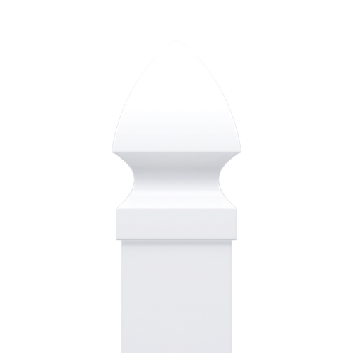 Vinyl Gothic Post Cap - 4Ever Products