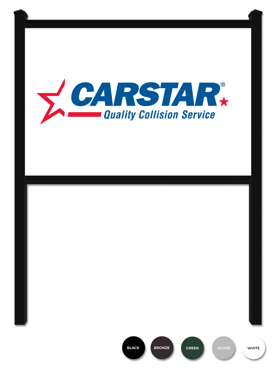 Products - Sign Frames - Aluminum Sign Frames - 4Ever Products