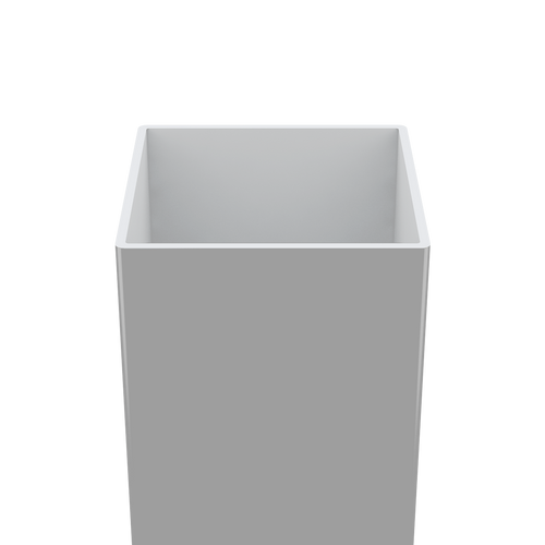 4" Square Vinyl Post - White - 4Ever Products