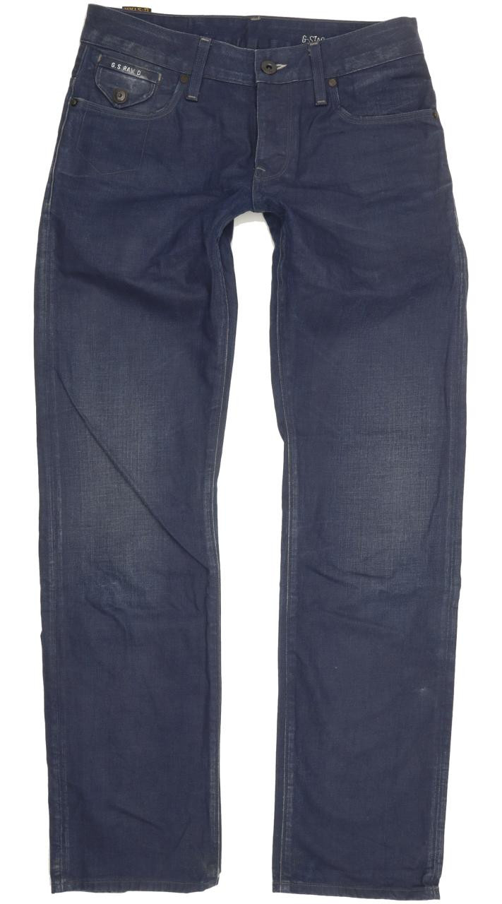 G Star Morris Low Men Blue Straight Slim Jeans W29 L32 Fabb Fashion