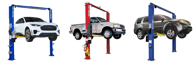 How to Choose the Right 2-Post Lift: Symmetric vs. Asymmetric vs. Versymmetric - ProQuip Solutions