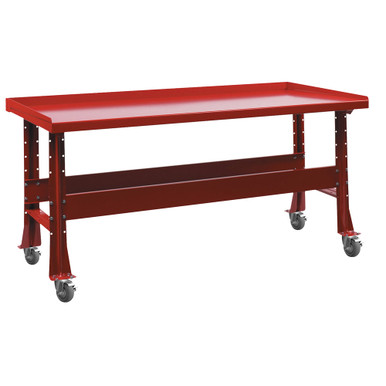 Shure 811102: Portable Trans Max Bench, 70" W x 34 1/4" D x Adjustable ...