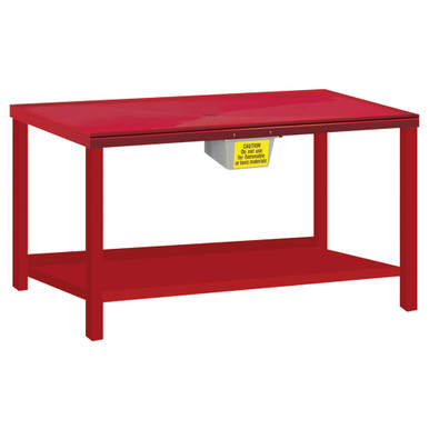Shure 800333: Stationary Heavy-Duty Tear Down Bench, 60" W x 34" D x 34 ...