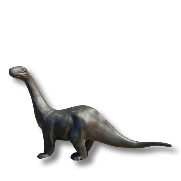 Dinosaur Brontosaur Metal Garden Statue Bronze or Sinclair Color ...