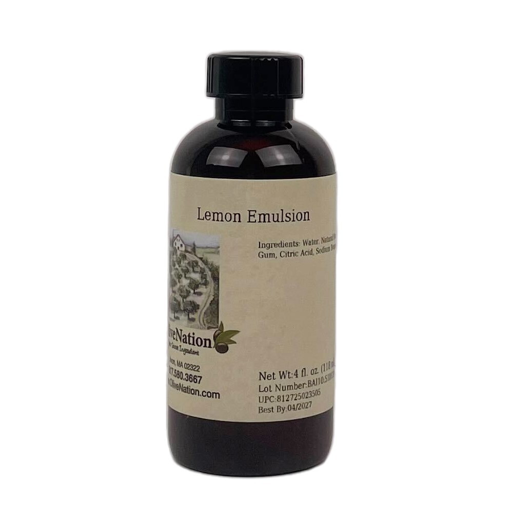 Lemon Emulsion | Bulk Water Based Natural Flavoring