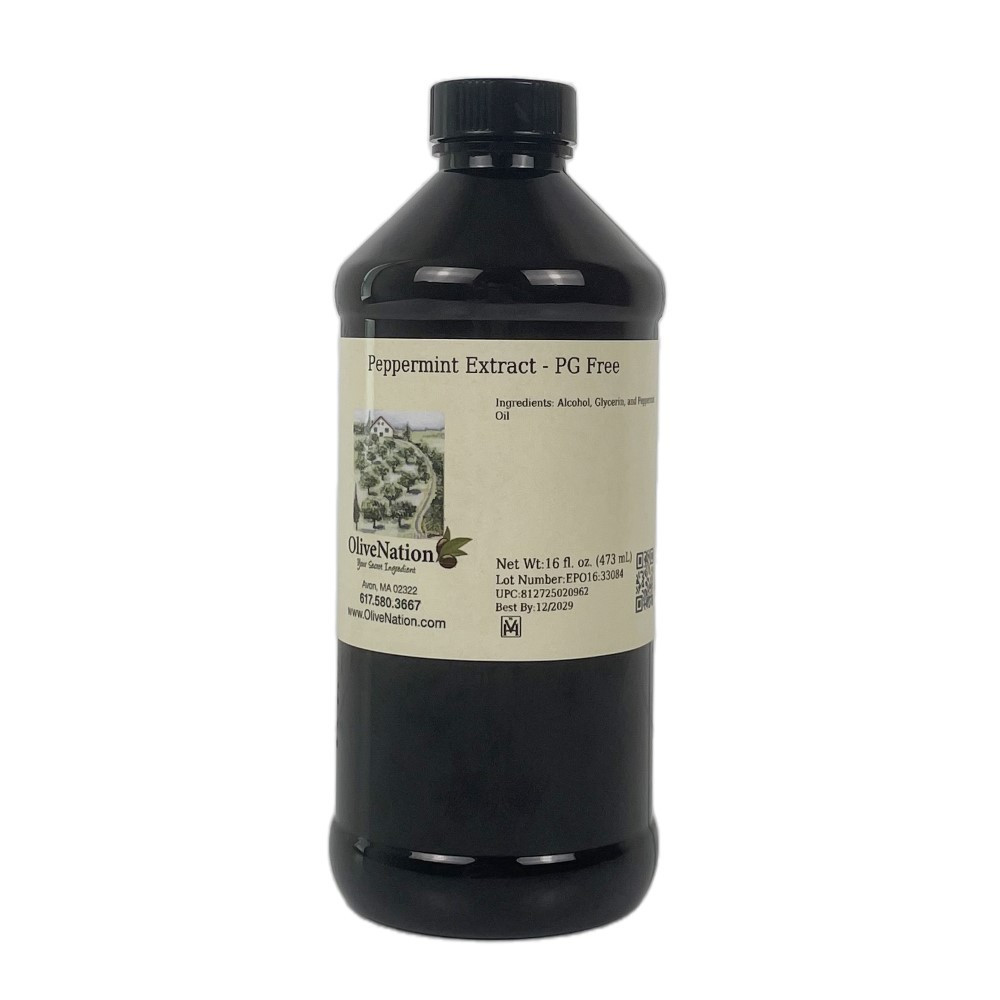 Peppermint Extract | PG Free Liquid Flavoring for Baking & Cooking