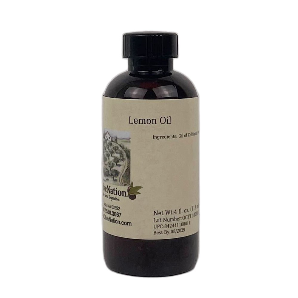 Lemon Oil | Pure Cold Pressed Oil Commercial Confectionery & Baking