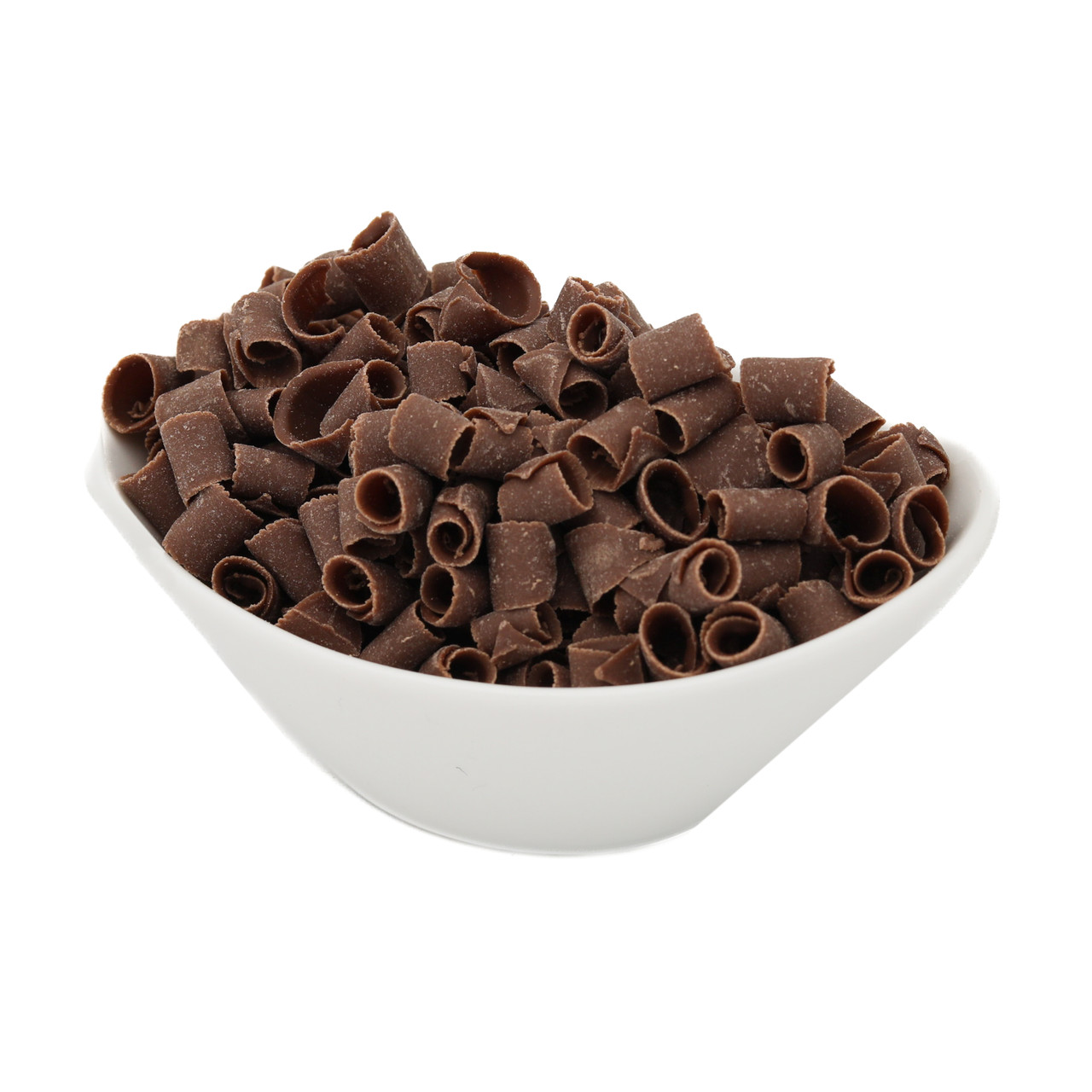 Milk Chocolate Curls | Bulk Premium Curled Shavings