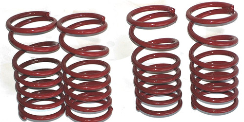 Traxxas Slayer and XO-1 Red powder coated Dual Rate Shock Springs Set ...