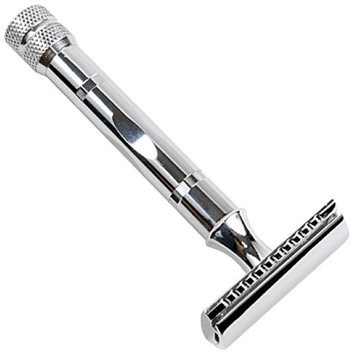Parker 89R Super Heavy Weight Double Edge Safety Razor & 5 Blades
