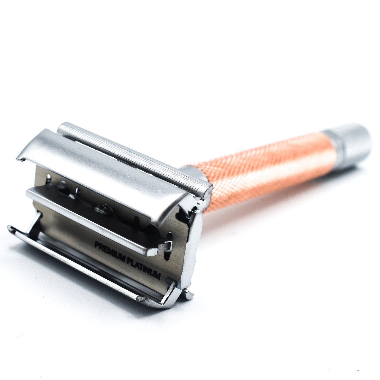 Best Razor for Men: Parker 74R Rose Gold Chrome Safety Razor