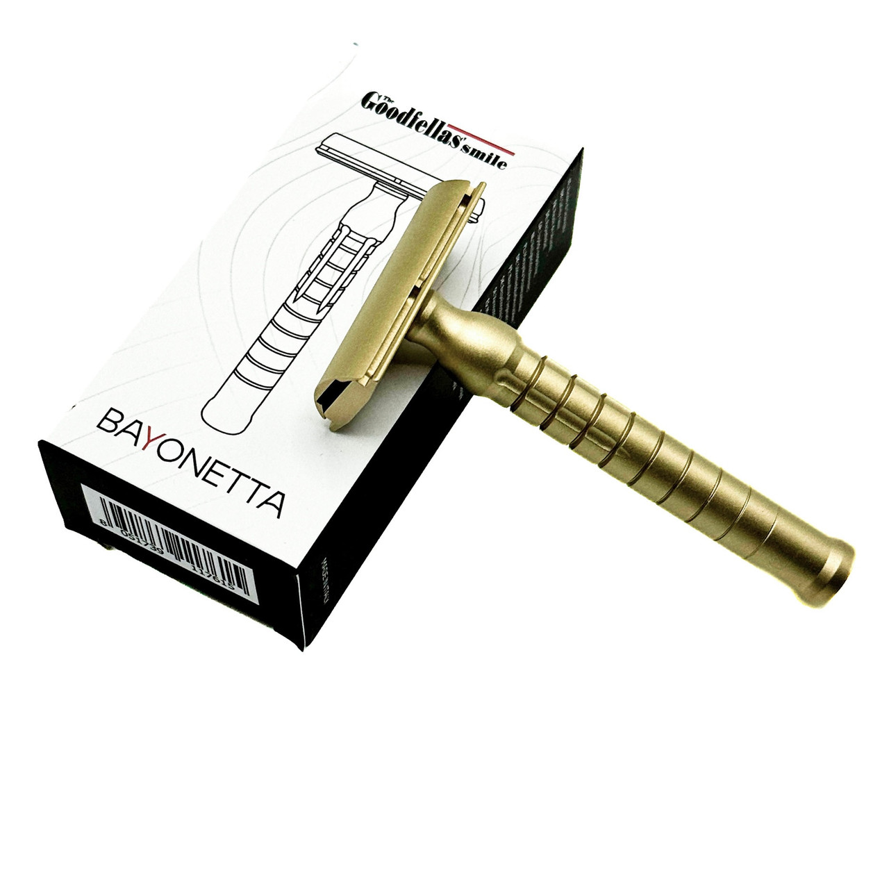 The Goodfellas' smile Bayonetta Brass Safety Razor