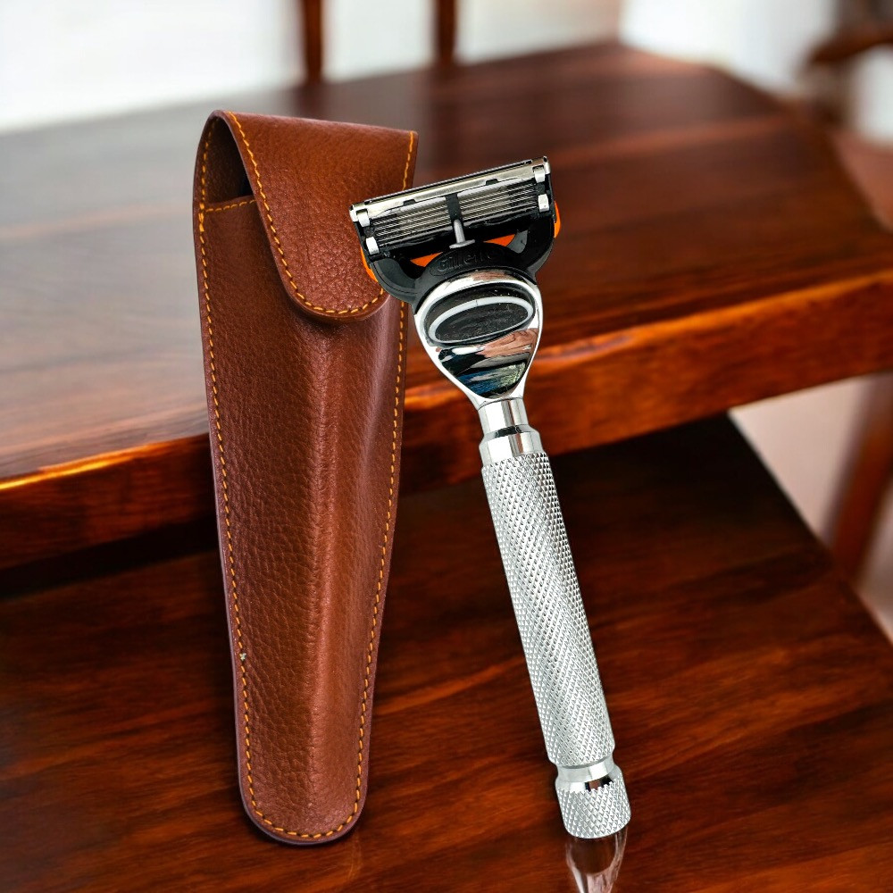 Top Razors for Men | Parker Chrome Fusion-Compatible with case