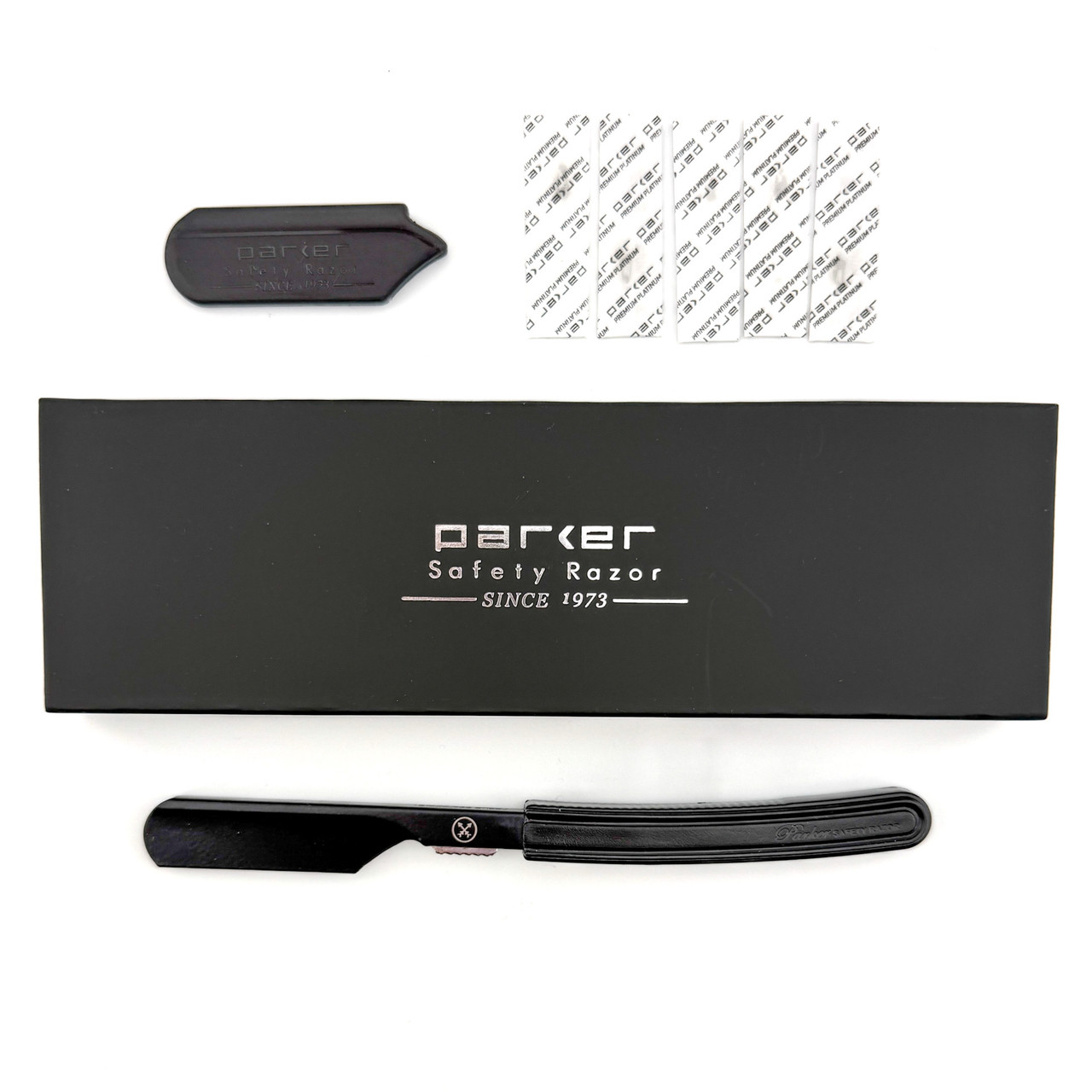 Parker Director BK Non Folding Straight Barber Razor