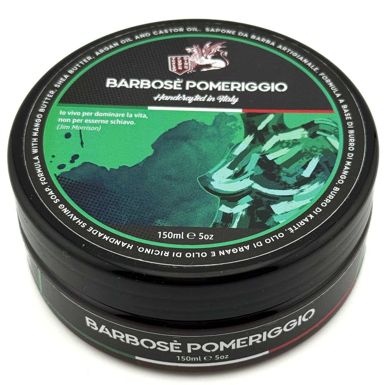 TFS Barbose Pomeriggio Shaving Soap Cream Handcrafted in Italy