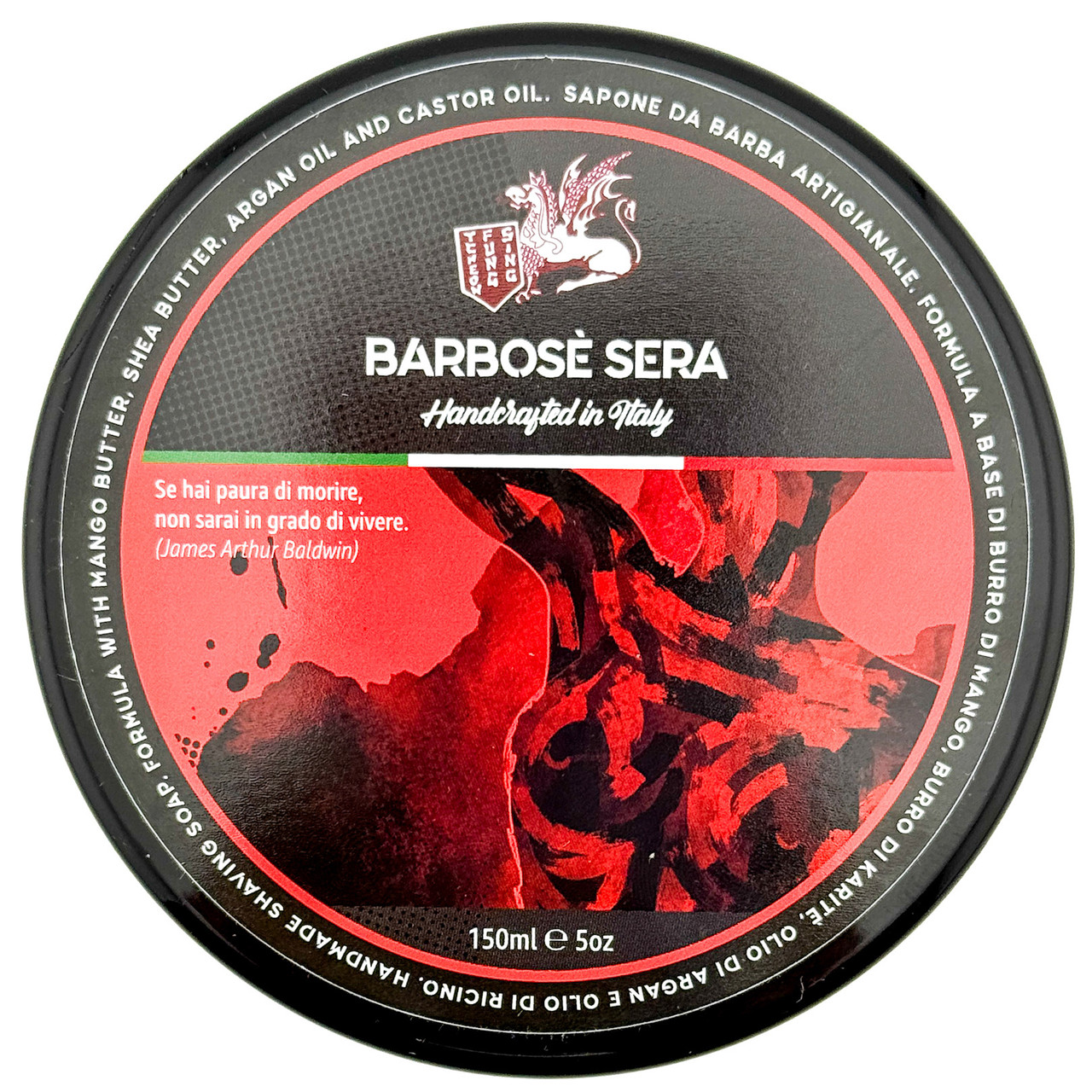 TFS Barbose Sera Shaving Soap Cream Handcrafted in Italy