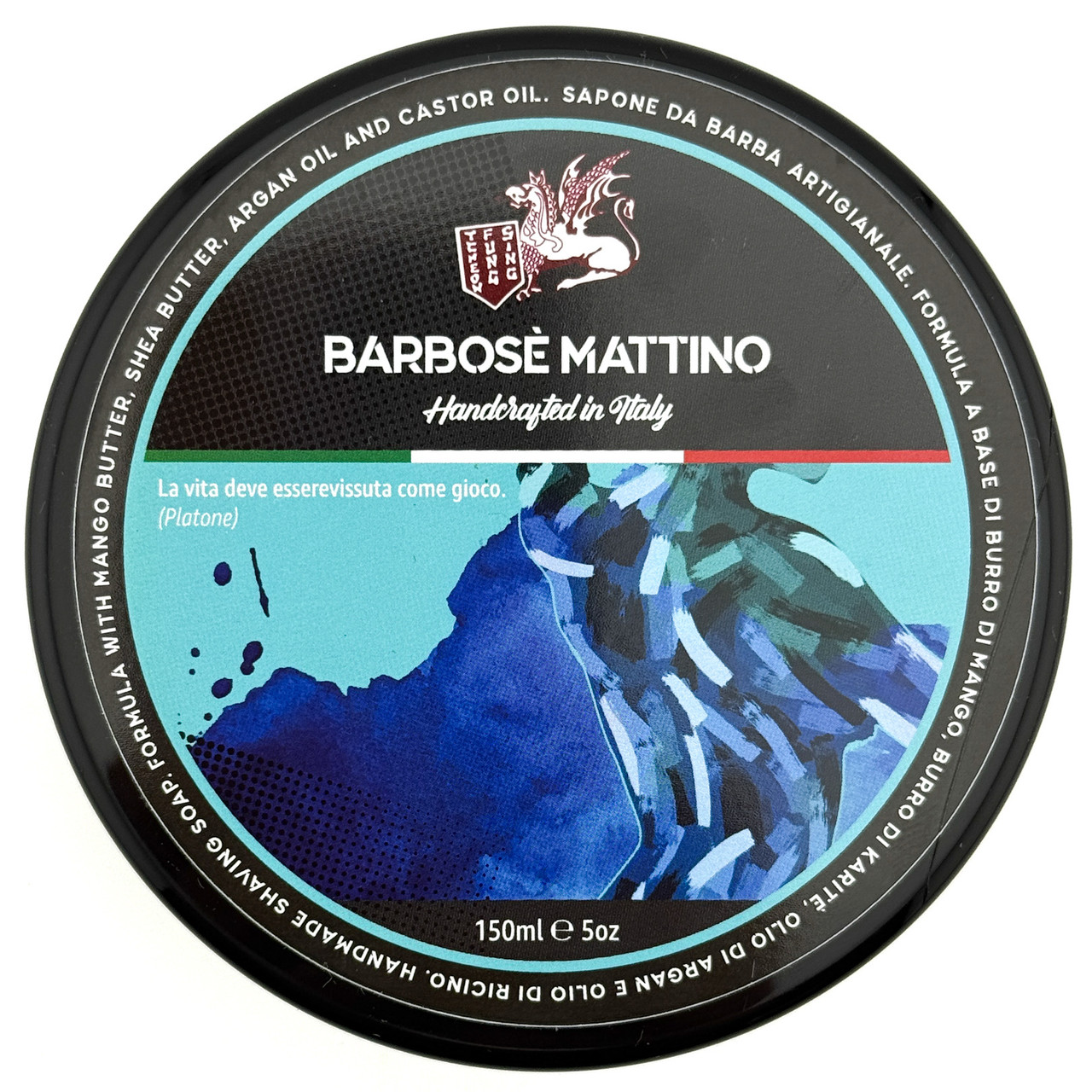 TFS Barbose Mattino Shaving Soap Cream Handcrafted in Italy