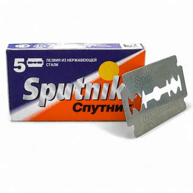Sputnik Double Edge Razor Blades made in Russia