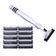 Taconic Shave Heavyweight Chrome ATRA Compatible Twin Blade Razor & 10 ...