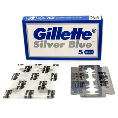 Gillette Silver Blue Double Edge Razor Blades