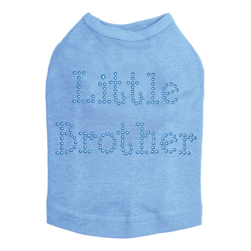 Little Brother - Blue - Dog Tank