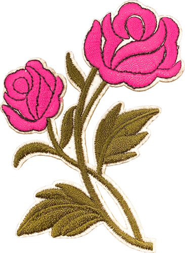 Pink Rose Patch