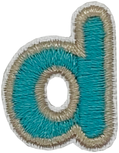 Multicolor D - Patch