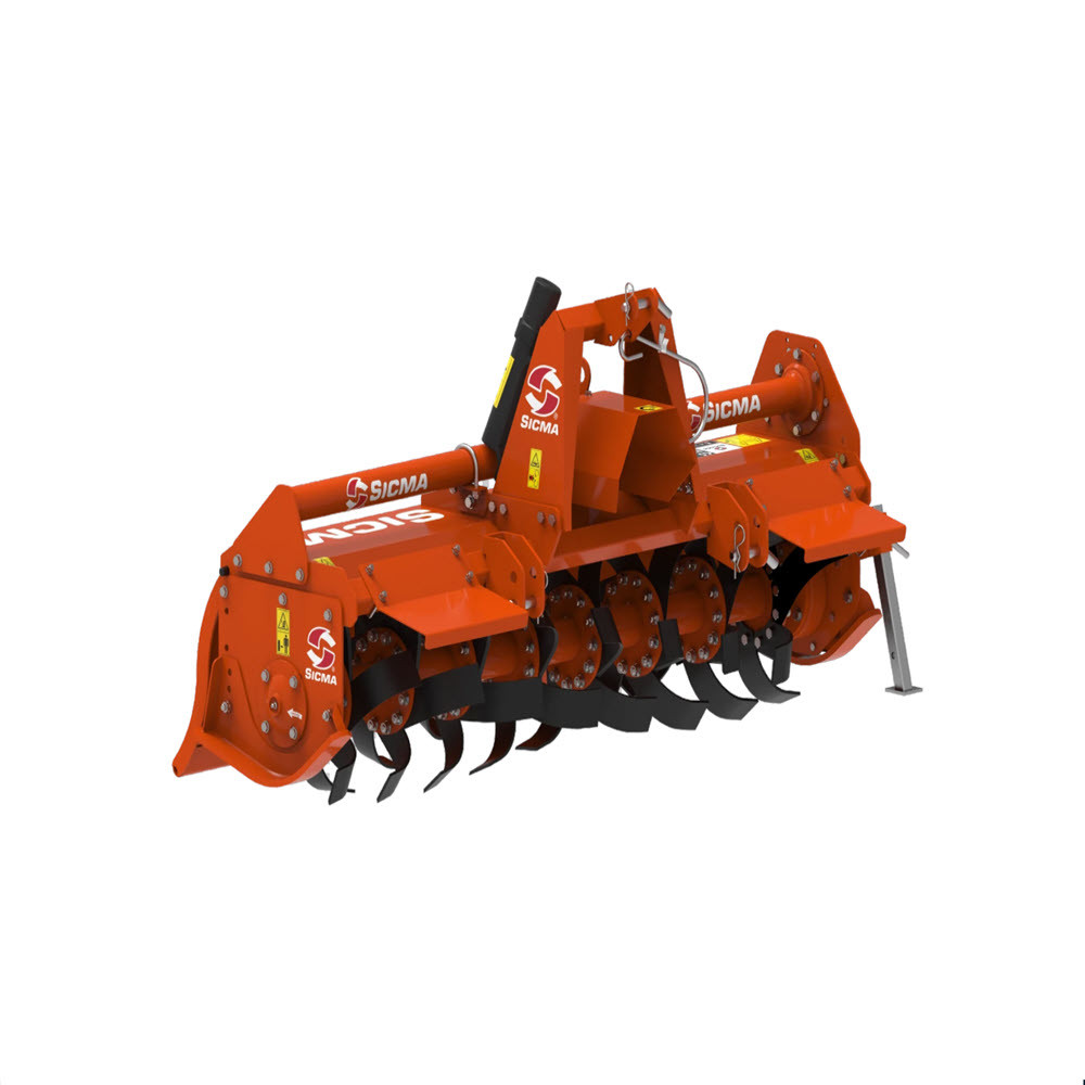 74" Sicma 3-Point Tractor Gear Drive Rotary Tiller Model CS-185