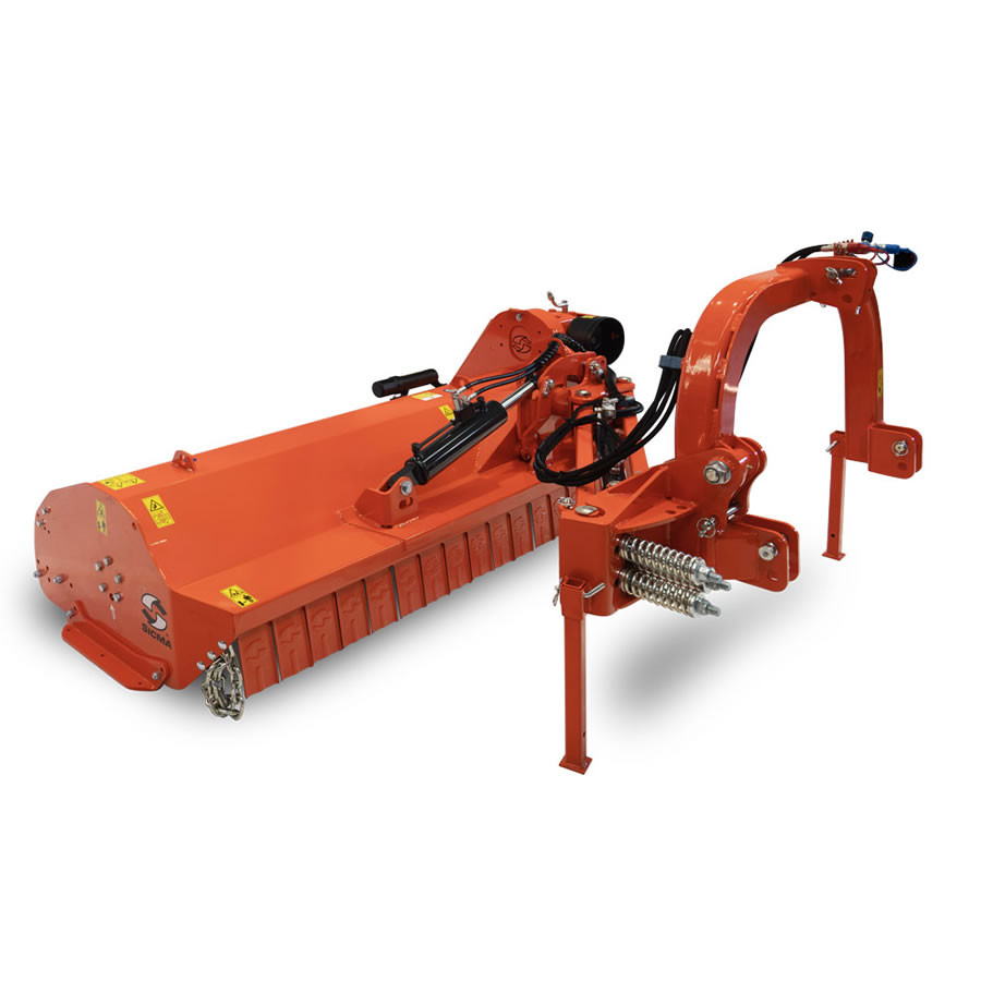 80" Sicma 3 Point Tractor Ditch Bank Flail Mower Model MPE-200
