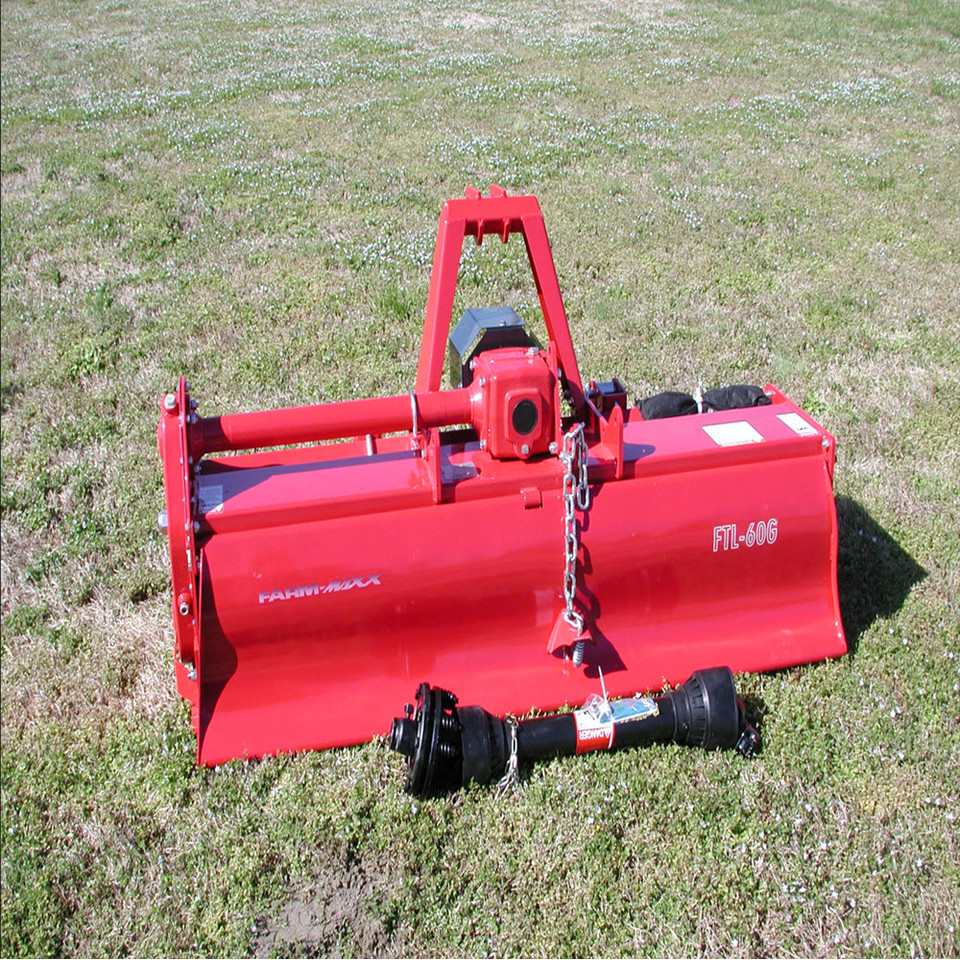 Farm-Maxx FTC-36 Rotary Tiller (36") – 15-25 HP Compact Tractor PTO Tiller