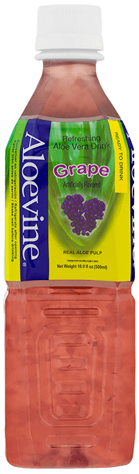 Aloevine 16.9 fl. oz. Aloe Vera Grape Juice Drink | Kitch'n