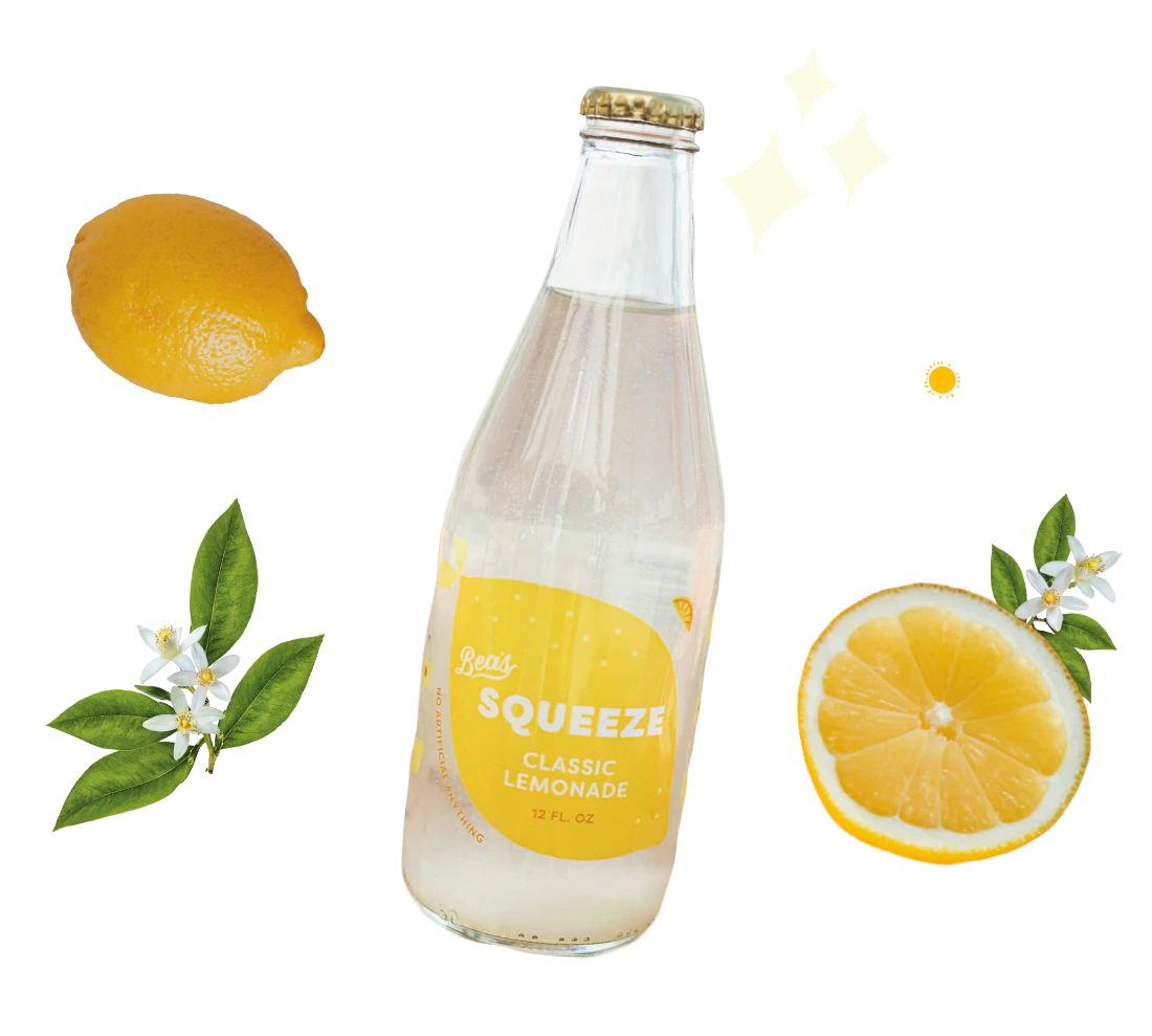 Bea's Squeeze 12 fl. oz. Classic Lemonade | Kitch'n