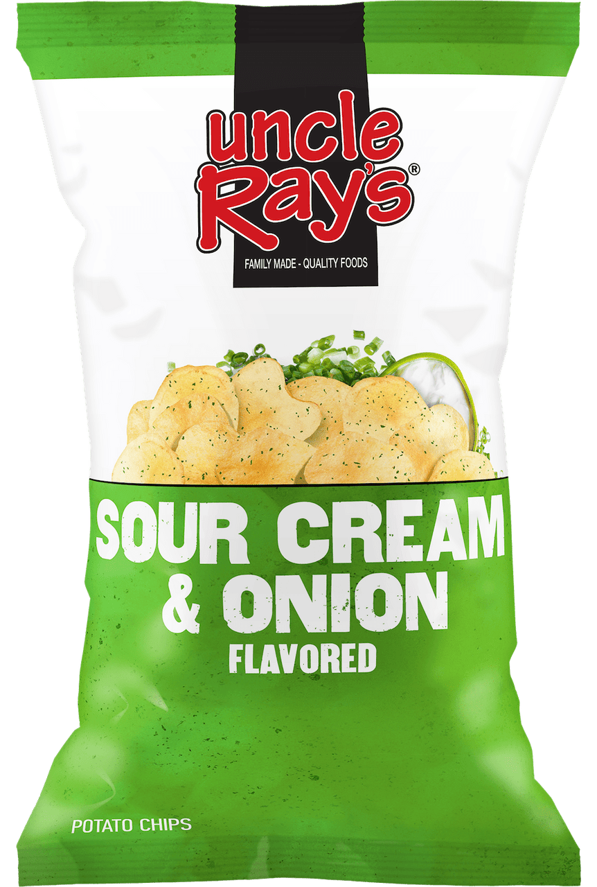Uncle Ray's 1.5 oz. Sour Cream & Onion Potato Chips (30 Pack) | Kitch'n