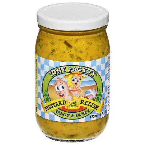 Tony Packo's 16 oz. Tangy & Sweet Mustard Relish | Kitch'n