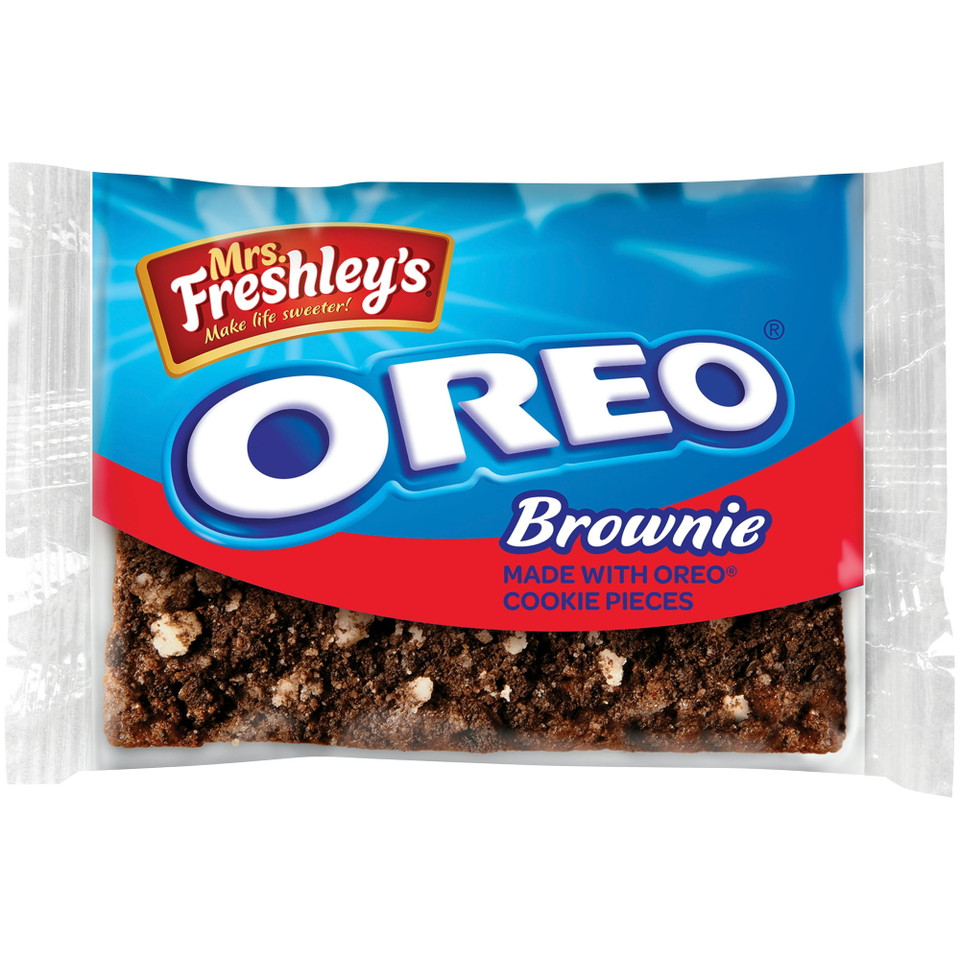 Mrs. Freshley's 3 oz. Deluxe Oreo Brownie (8 Pack) | Kitch'n