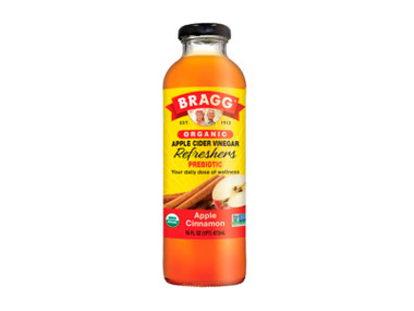Bragg 16 fl. oz. Organic Apple Cider Vinegar Apple Cinnamon Drink | Kitch'n