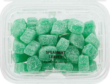 Kitch'n Snacks 17 oz. Spearmint Leaves Tub | Kitch'n