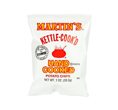 Martin's 1 oz. Kettle Cook'd Potato Chips (30 Pack) | Kitch'n