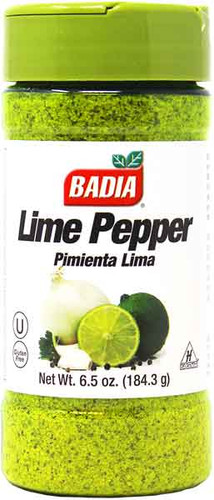 Badia 6.5 oz. Lime Pepper | Kitch'n