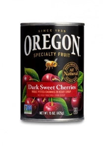 Oregon Fruit 15 oz. Pitted Dark Sweet Cherries in Heavy Syrup | Kitch'n