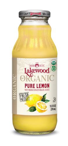 Lakewood 12.5 fl. oz. Organic PURE Lemon | Kitch'n