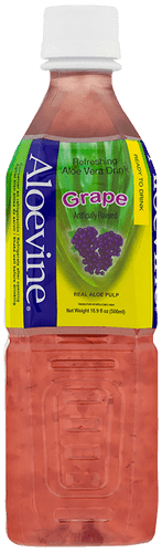 Aloevine 16.9 fl. oz. Aloe Vera Grape Juice Drink | Kitch'n
