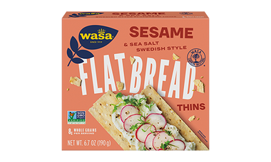 Wasa 6.1 oz. Sesame & Sea Salt Flatbread Thins | Kitch'n