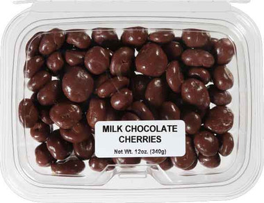 Kitch'n Snacks 12 oz. Milk Chocolate Cherries Tub | Kitch'n