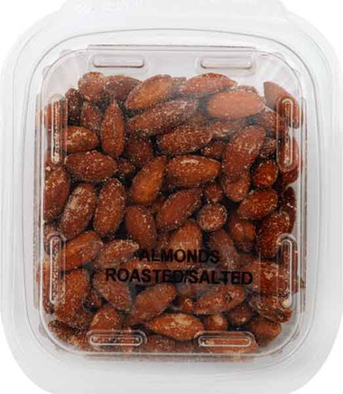 Kitch'n Snacks 10 oz. Roasted & Salted Almonds Tub | Kitch'n
