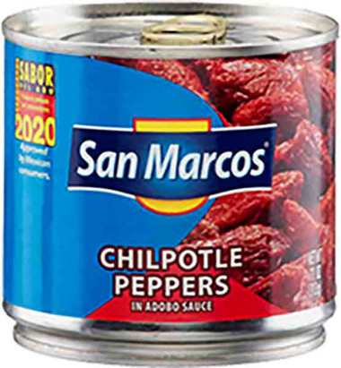 San Marcos 11 oz. Chipotle Peppers In Adobo Sauce | Kitch'n