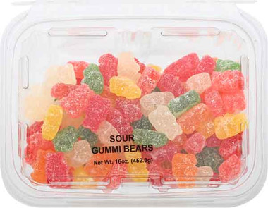 Kitch'n Snacks 16 oz. Sour Gummi Bears | Kitch'n