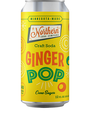 Northern Soda 12 fl. oz. Ginger Pop Craft Soda (4 Pack) | Kitch'n