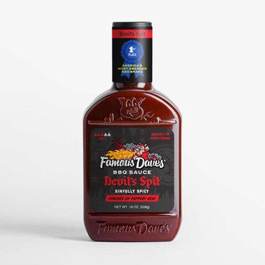 Famous Dave's 19 oz. Devil’s Spit™ BBQ Sauce | Kitch'n